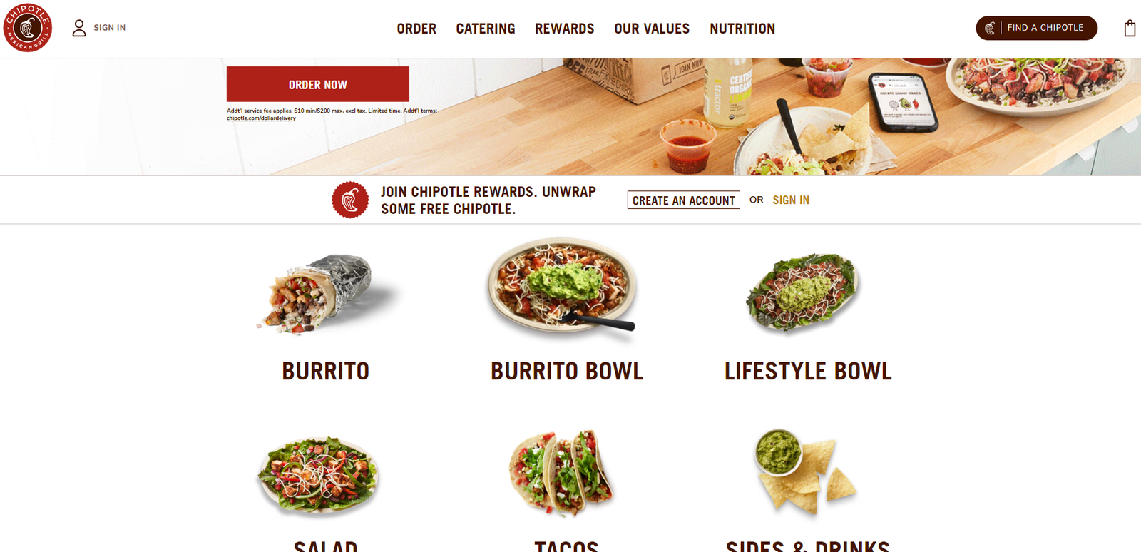 Chipotle Mexican Grill website uses .Net Core & Azure | NcoreSoft